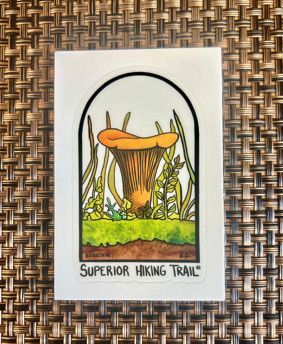 Superior Hiking Trail Individual Mushroom Stickers – Superior Hiking ...